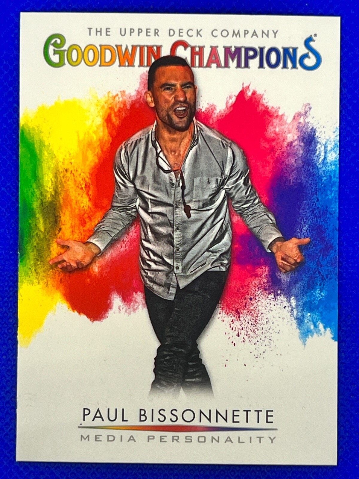 2021 Upper Deck Goodwin Champions Splash of Color Paul Bissonette #104 ...