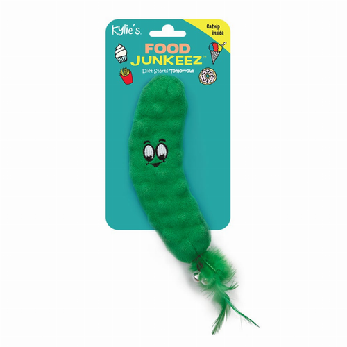 KB Cat Food Junkie Cat Toy Pickle Kicker 1 pk | eBay