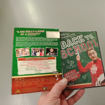 Back to School (DVD, 2009, Extracurricular Edition)W/Slipcover ...