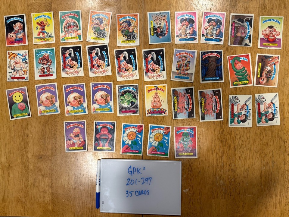 Garbage Pail Kids GPK Vintage Lot - 1985-1987 - Cards 009-359 - 399 ...