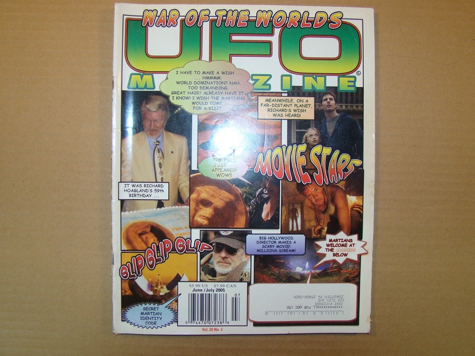 UFO Magazine Lot (14 Various Issues From 1998 - 2009) Flying Saucers ...