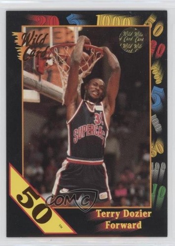 1992 Wild Card Collegiate 50 Stripe Terry Dozier #63 | eBay