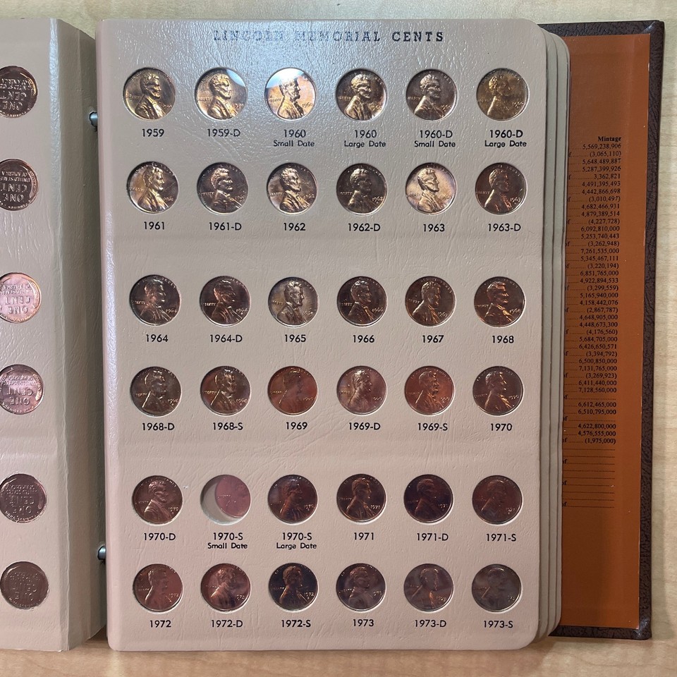 Collection of Lincoln Cents 1909-2021 in Dansco 7100 Album - ALL COINS ...