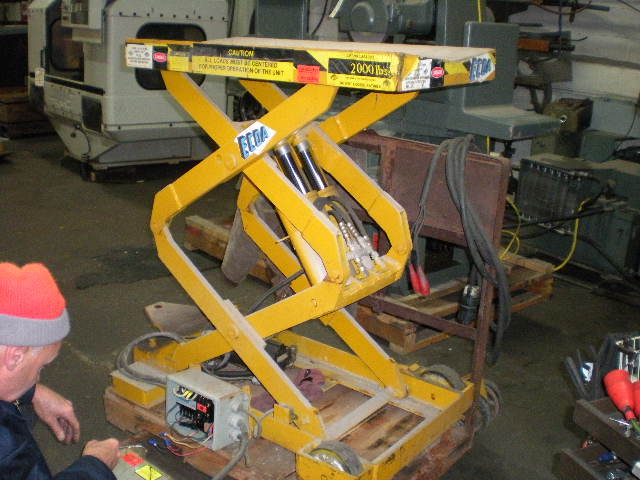 2000 Lb. ECOA Hydraulic Lift Table, 18" x 36" Top, 1 Phase | eBay