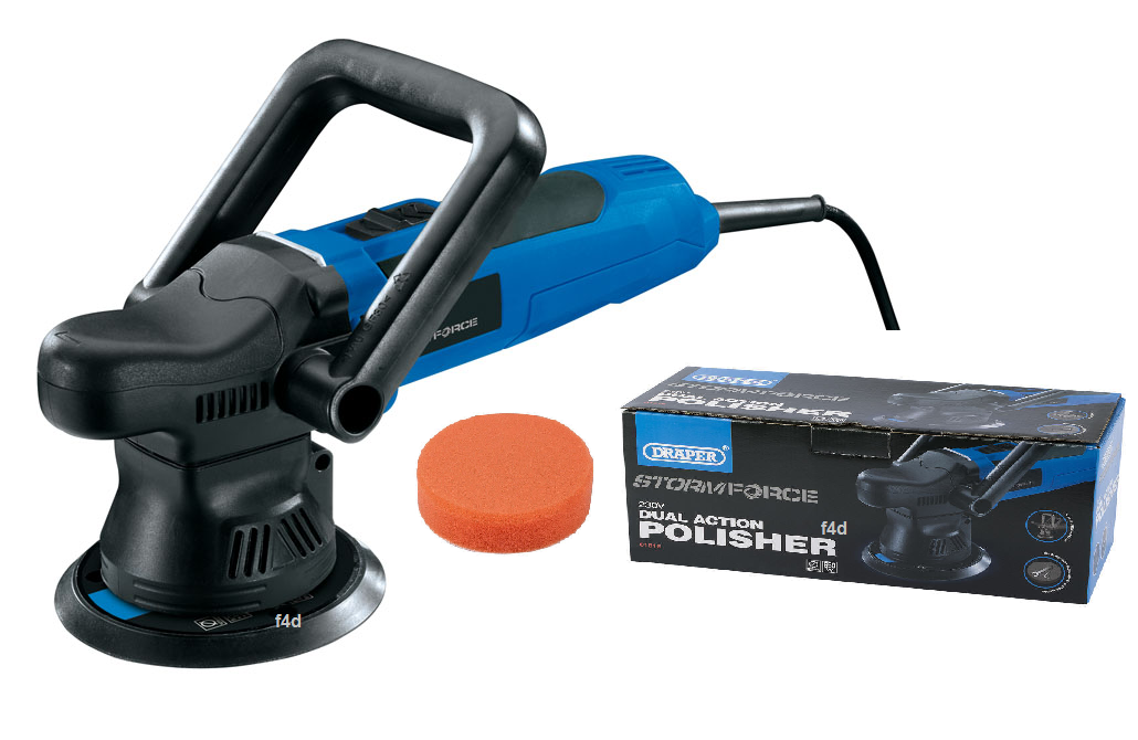 Draper 01816 Storm Force 125mm Dual Action Polisher (650w) for sale ...
