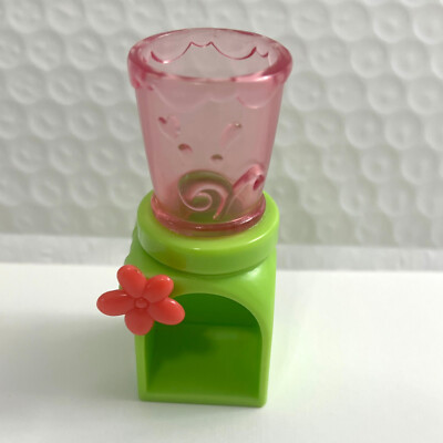 Littlest Pet Shop Food Dispenser Green Pink Accessory LPS | eBay