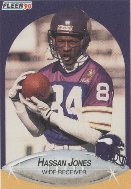 1990 Fleer - Hassan Jones #100 for sale online | eBay