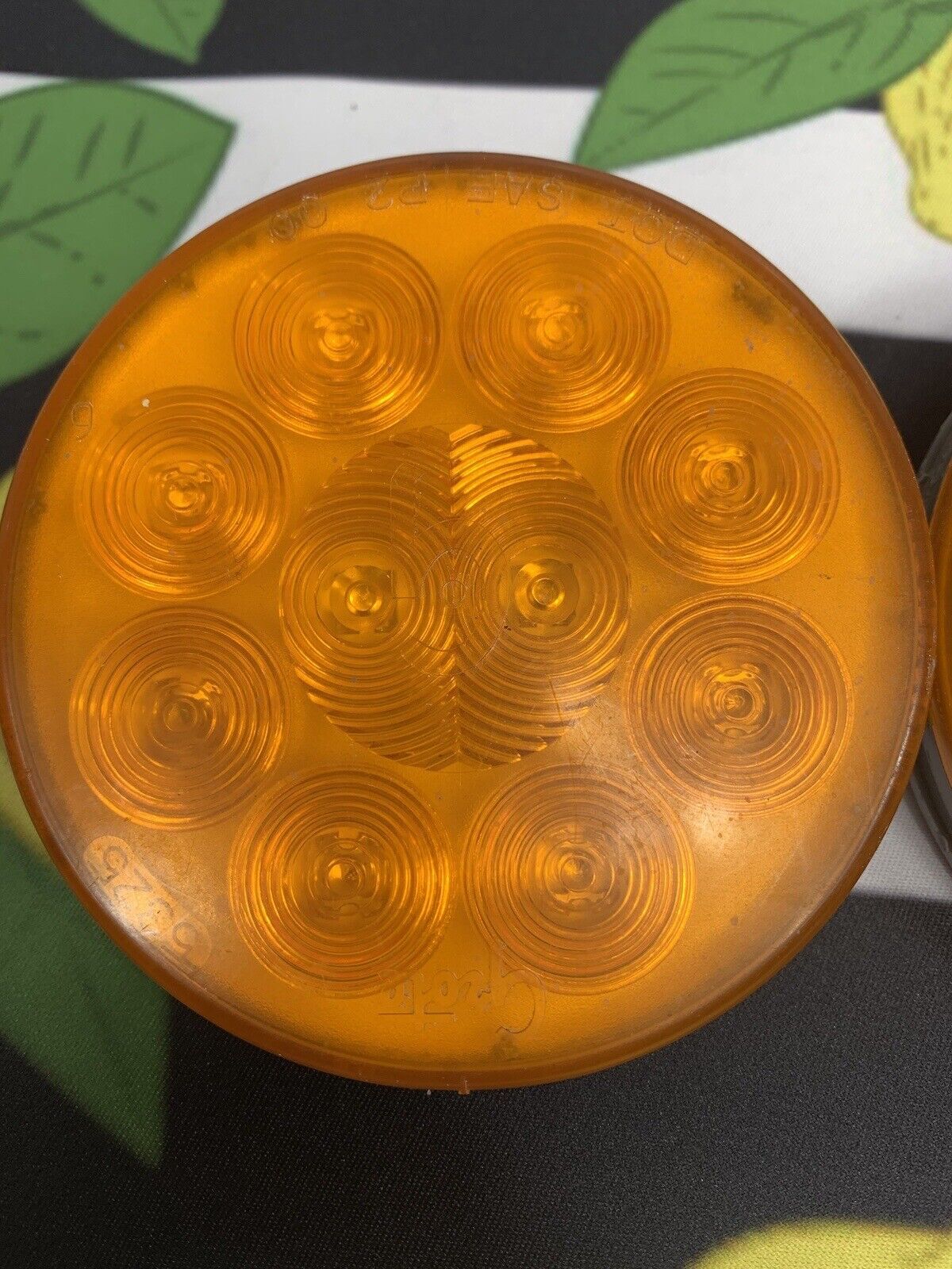 Pair of Grote 5325 12v 4" LED Stop Turn Tail Lights - Red. for sale ...