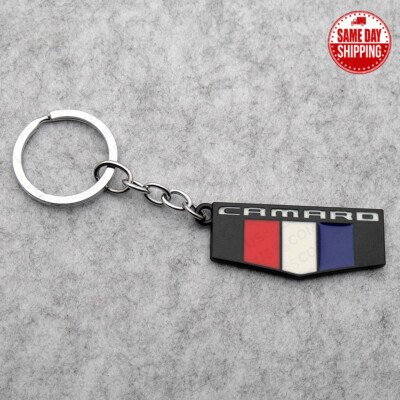 For Camaro 3D Logo Sport Alloy Car Home Key Keychain Ring Decoration ...