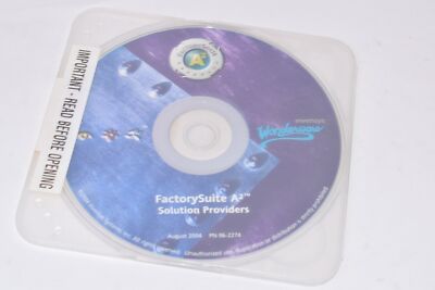 Invensys Wonderware Factory Suite A2 Solution Providers | eBay