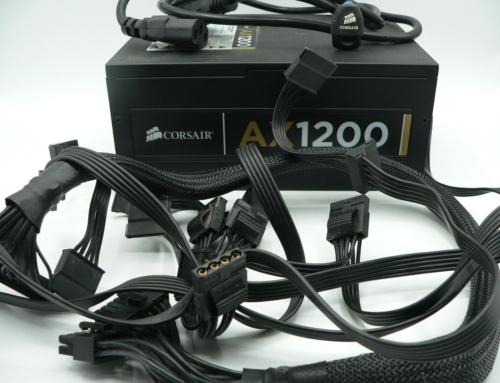 CORSAIR AX1200 FULLY MODULAR 1200W 80PLUS GOLD ATX POWER SUPPLY w/ USB ...