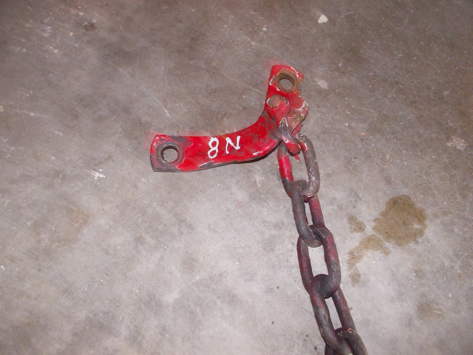 Ford 8N 9N 2N Tractor Ford 3pt hitch sway chain /& mounting bracket pin ...