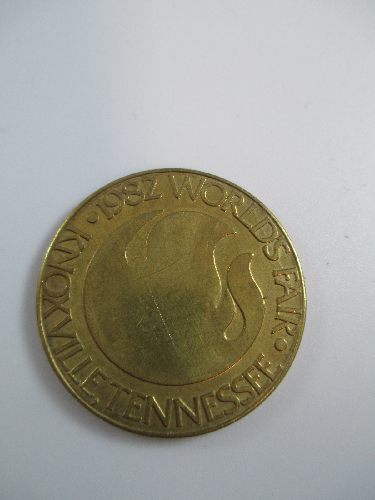 1982 World's Fair Coin Knoxville TN Brass Fairfield Communities | eBay