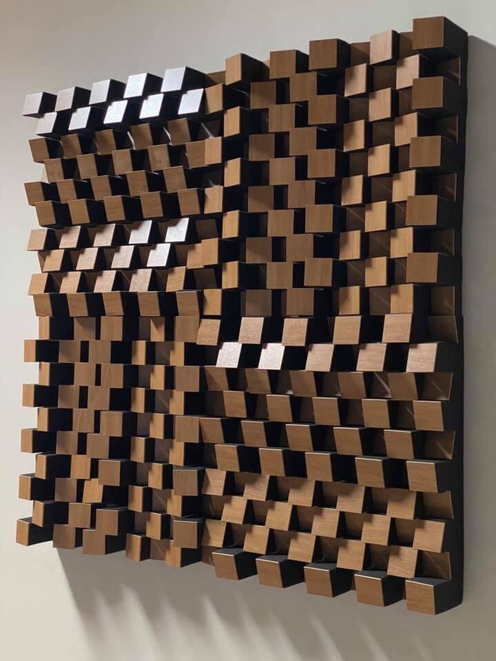 (2 Pack) — Sound Acoustic Studio Diffuser «Sirius» | 20"x20"x6" | 2D ...