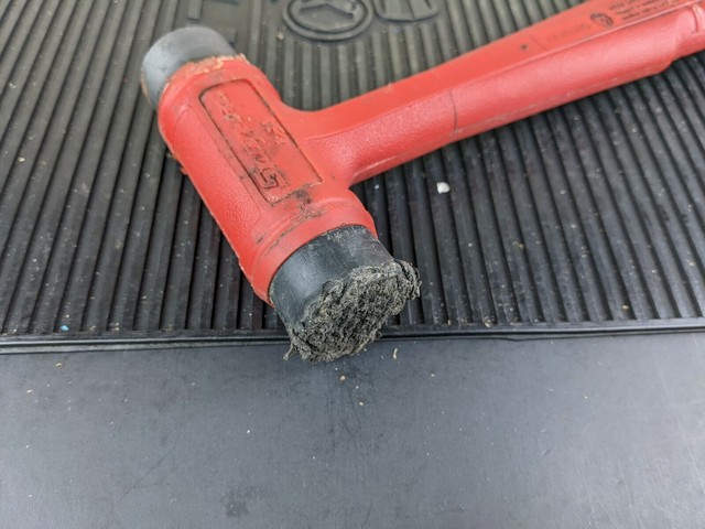 Snap-on Tools Hammer HSPD16 16 Oz 454g Mallet Dead Blow USA for sale ...