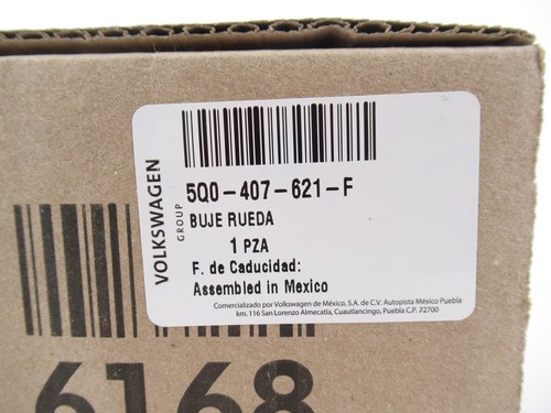 Genuine OEM VW 5Q0-407-621-F Wheel Bearing Hub Assembly | eBay