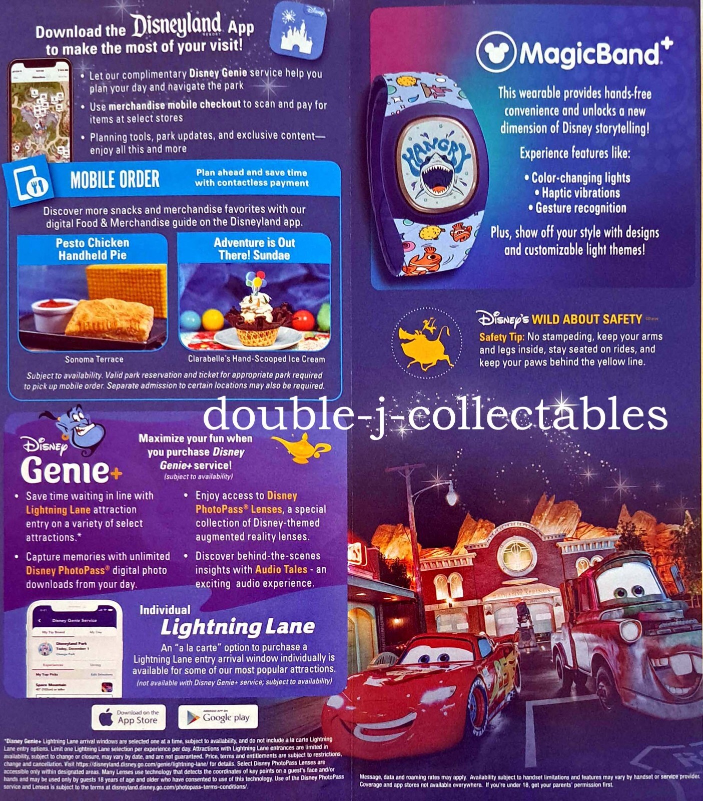Disney California Adventure DCA Guide Map 2024 Pixar Fest – Sistema de ...