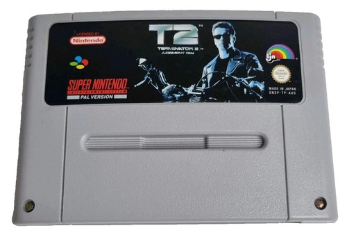 T2 Terminator 2 Judgment Day - Nintendo SNES Game - Cartridge Only ...