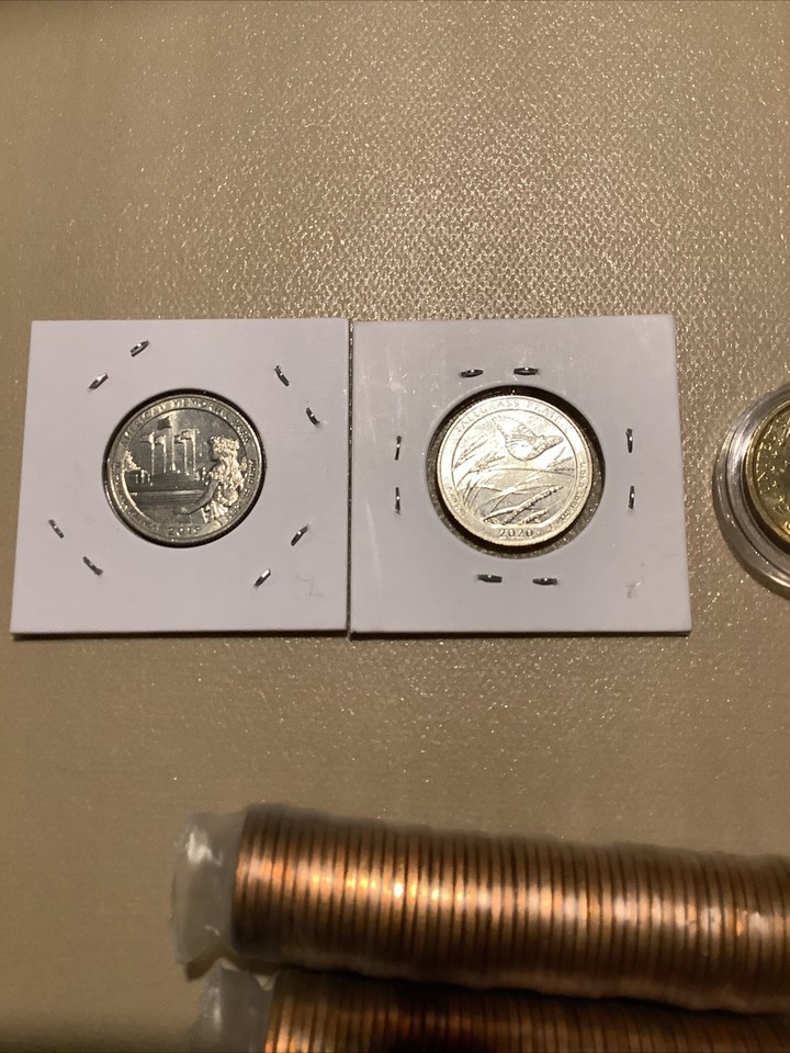 US Coins X2 S Quarters X2 Penny Rolls X1 One Dollar 2000 P | eBay