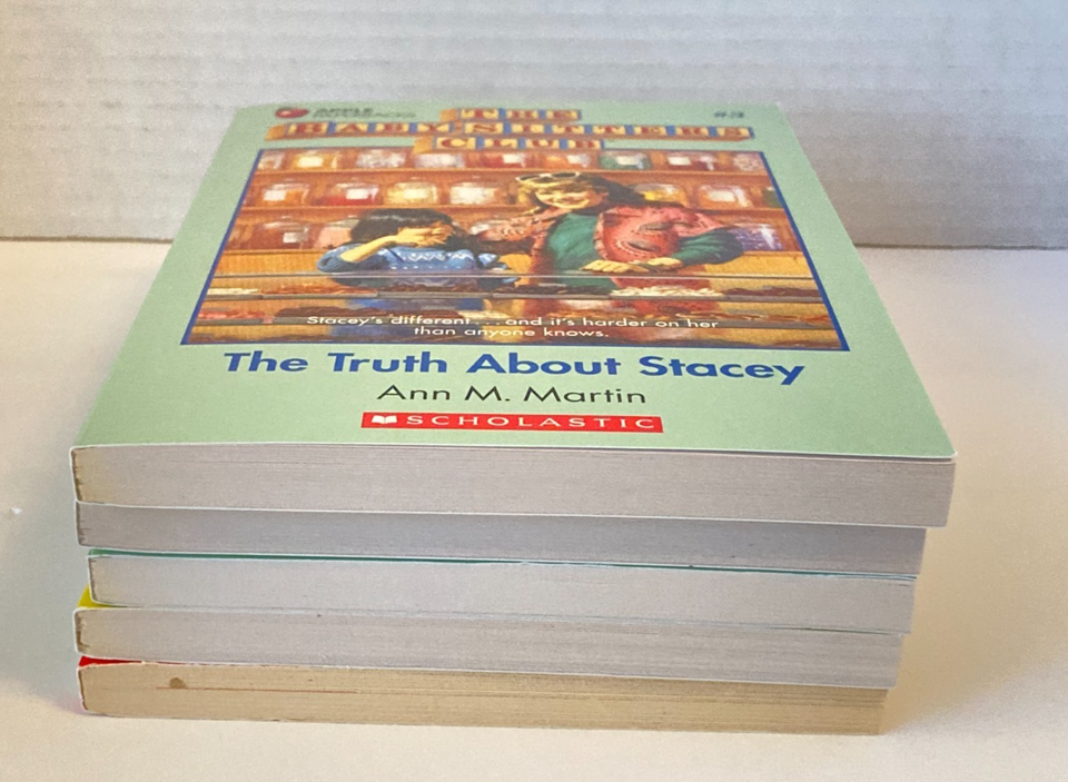 Babysitters Club Stacey Book Lot (5) Vintage and 2021 Reprints LIKE NEW ...