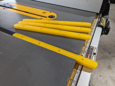4 Dewalt table saw miter bars DWE7492,DWE7491, DW745, DWE7480, DWE7499 ...