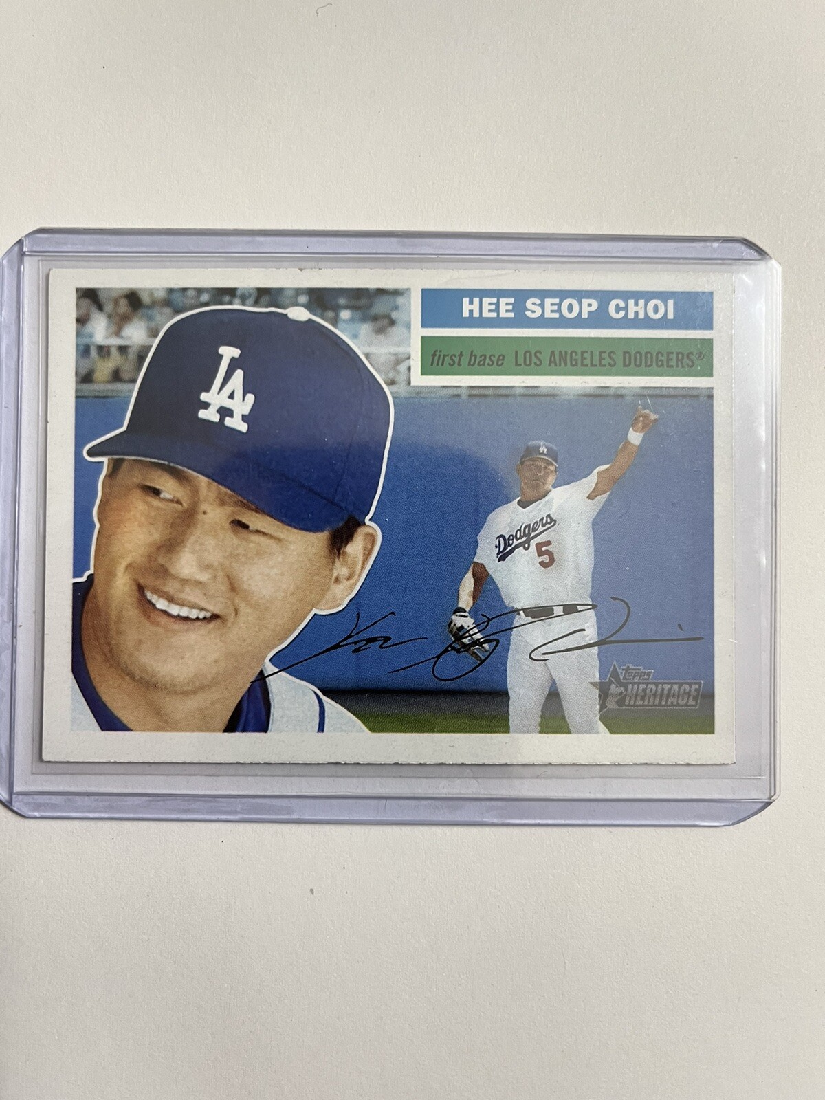 2005 Topps Heritage Short Print Hee Seop Choi | eBay