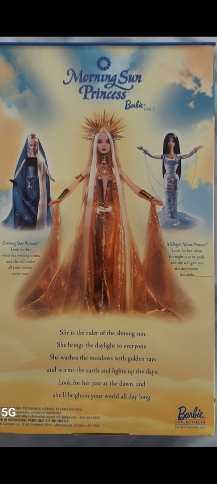 Morning Sun Princess Barbie Celestial Collection | eBay