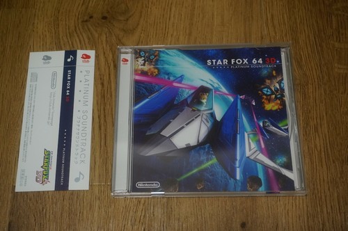 Rare Club Nintendo Original Star Fox 64 3D sound track CD Platinum ...