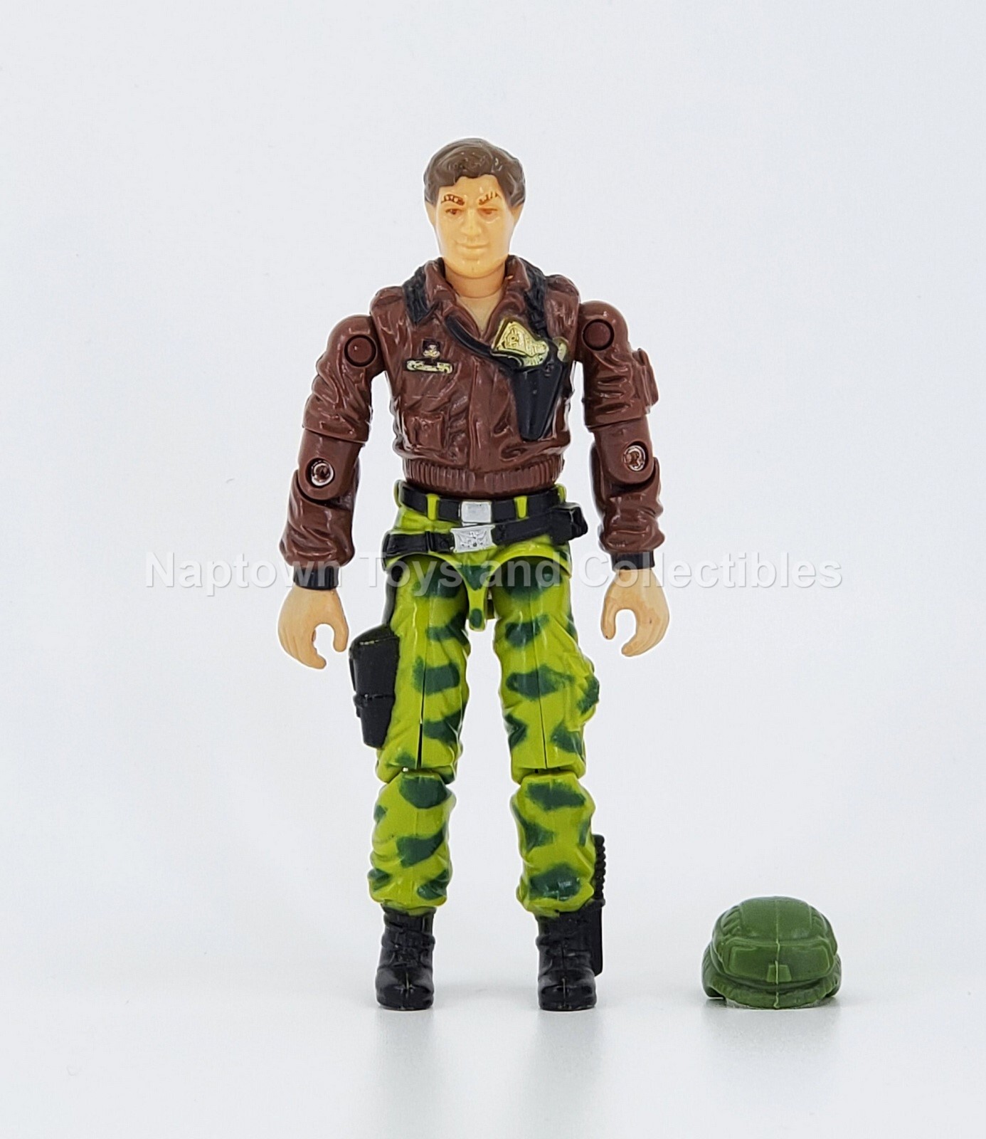 GI JOE COMANDOS EM ACAO GENERAL HAWK ACTION FIGURE w/HELMET BRAZIL ...