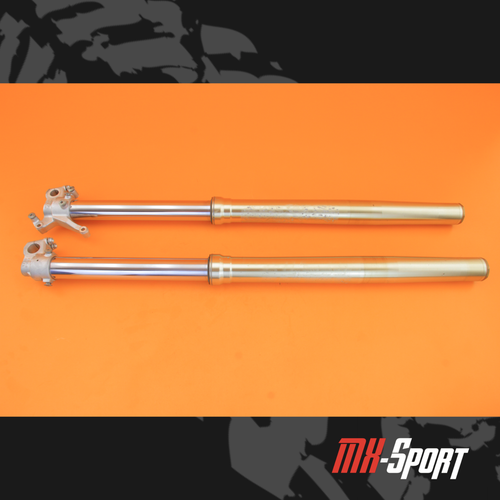 00-01 CR250R CR250 OEM Front Suspension Forks Damper Left Right Fork ...