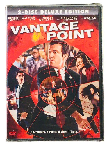 Vantage Point (2-disc DVD 2008 WS + FS) PG-13 Action Dennis Quaid ...
