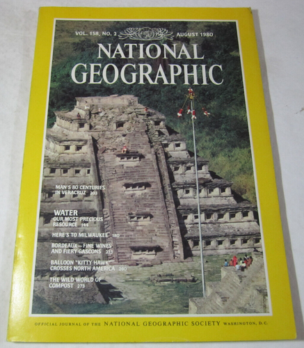 NATIONAL GEOGRAPHIC MAGAZINE - VERACRUZ - MILWAUKEE - COMPOST - AUGUST ...