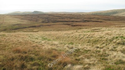 Photo 6x4 Alva Moss Finglen Burn/NN8801 Peatlands at the head of Glen ...