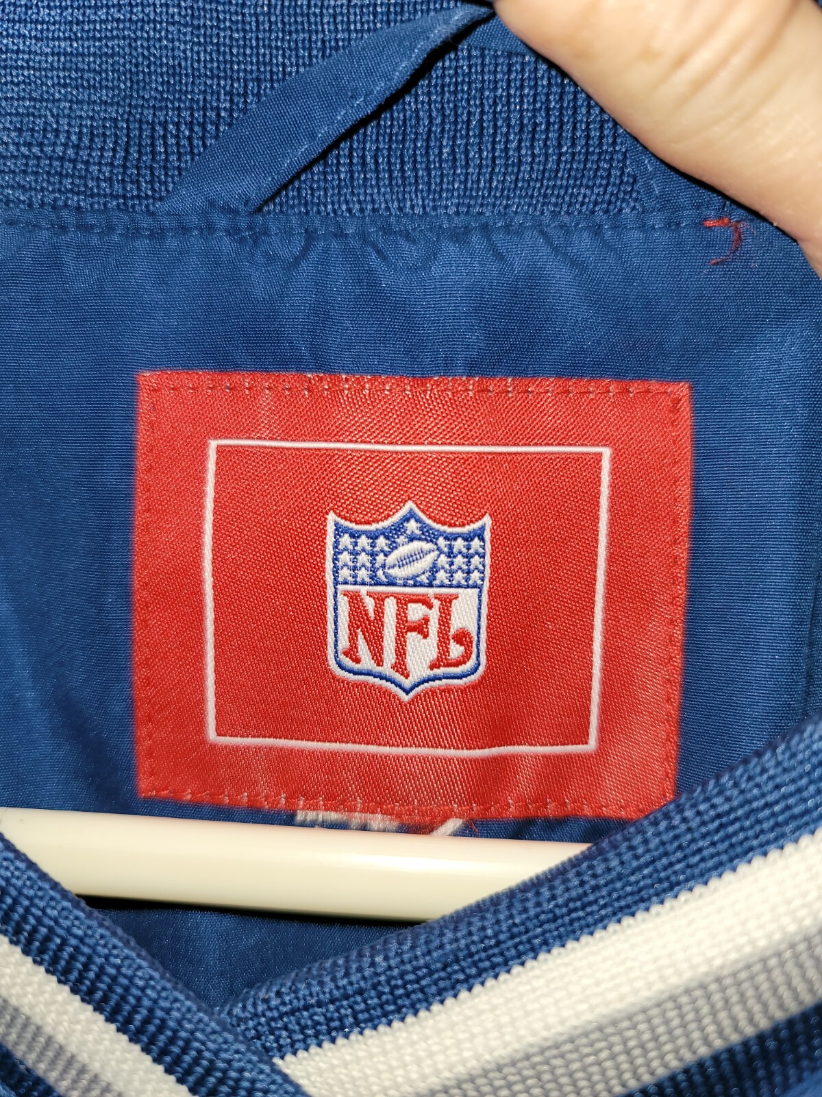 NFL Indianapolis Colts Size XXL V Neck Windbreaker Pullover Jacket See ...