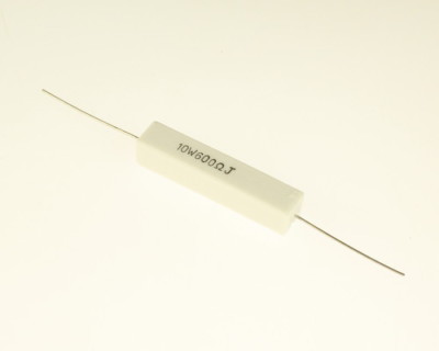 LOT OF 50 SQP10W-600-5% TY-OHM RESISTOR 600 OHM 10W 5% SAND STONE | eBay
