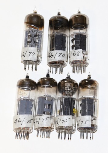 GE SYLVAIA AND MIX BRAND 12BY7A 12BV7 TESTED STRONG 7 LOT | eBay
