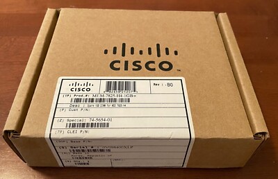 MEM-7825-H4-1GB Memory - Cisco MCS 7825-H4 New Sealed | eBay