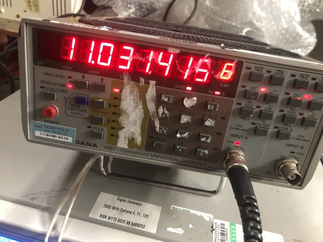 Racal Dana 1991 Nanosecond Universal Frequency Counter 160mhz for sale ...