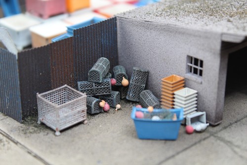 Lobster Pots with fishing buoys - OO Gauge 1:76 scale Model Railway ...