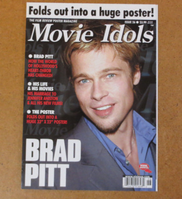 Movie Magazine + 22 X 23 inches foldout Poster Brad Pitt | eBay