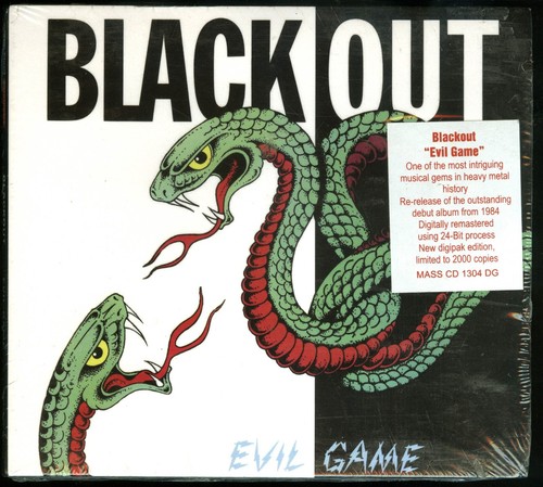 Black Out Evil Game CD new numbered limited edition | eBay