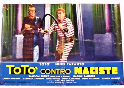 poster cinematografico ,Totò contro maciste | eBay