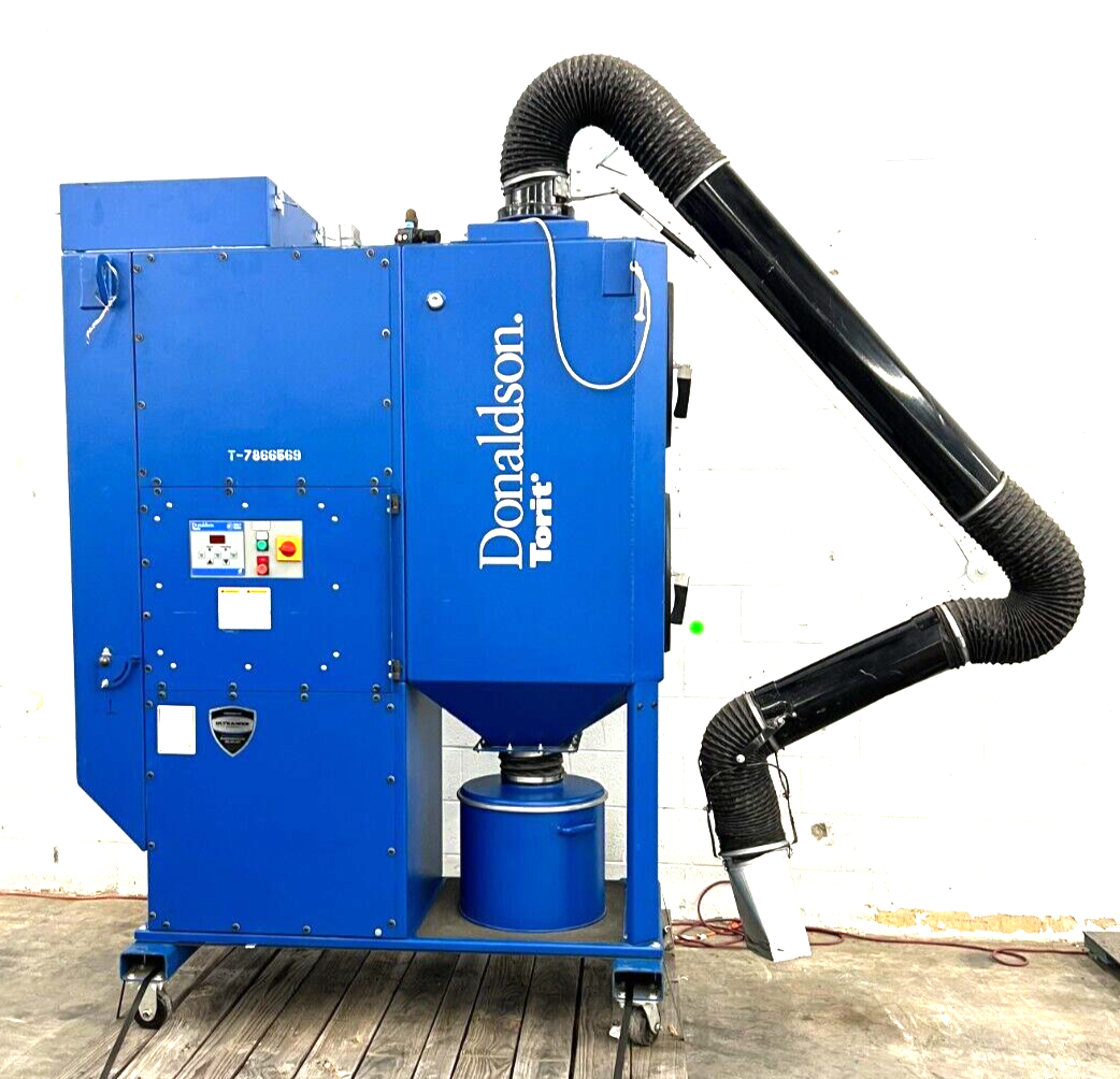 DONALDSON TORIT DFO 2-2 DOWNFLO OVAL DUST COLLECTOR 460V 60HZ 3 PHASE ...
