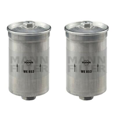 NEW Pair Set of 2 Fuel Filters Mann for Audi Ferrari Saab Volvo ...