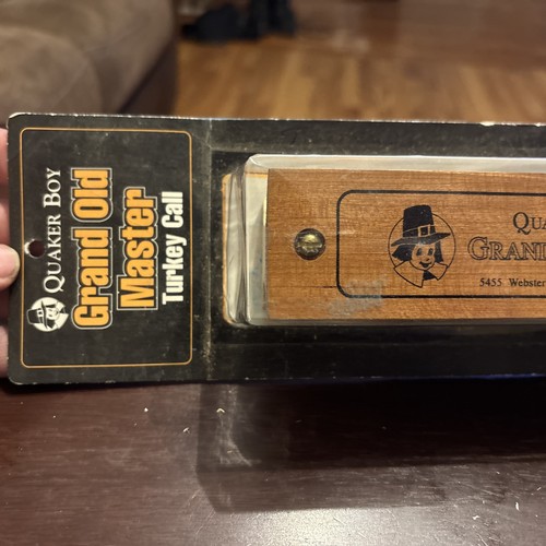 Quaker Boy Grand Old Master Turkey Box Call | eBay