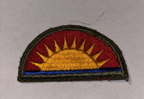 ORIGINAL MILITARY PATCH SEW ON WW2 ERA NO GLOW US ARMY 41ST INFANTRY ...
