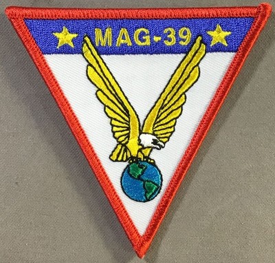 USMC Marine Corp Military Air Group MAG 39 licensed patch | eBay