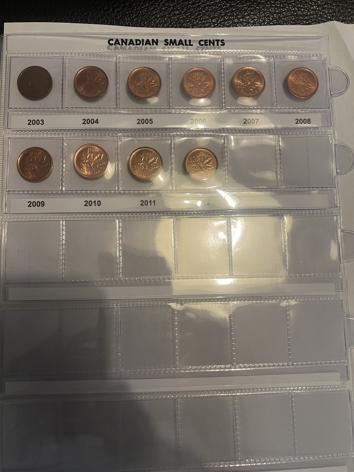 Canada Small One Cent Collection from 1920 to 2012. | eBay