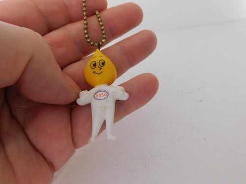 Vintage 1960s Esso Oil Drop Man Key Ring Fob | eBay UK