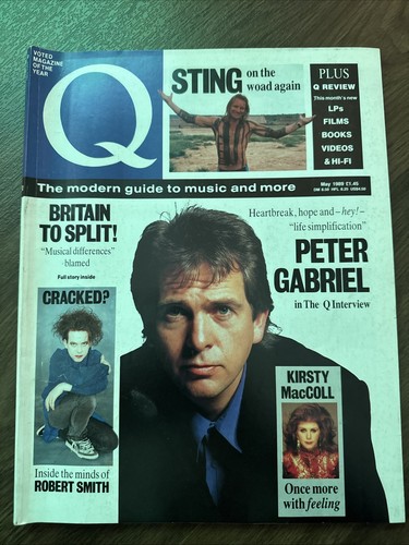 Q Music Magazine Vintage Collectable Used May 1989 Issue 32 | eBay